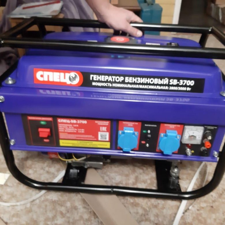 Бензогенератор Спец sb 3700 – купить в Москве, цена 16 000 руб., дата ...