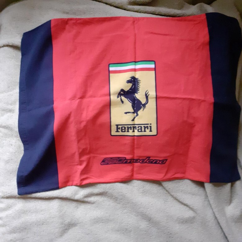 Наволочка Ferrari 360 modena 48х66см – купить в Москве, цена 350 руб ...