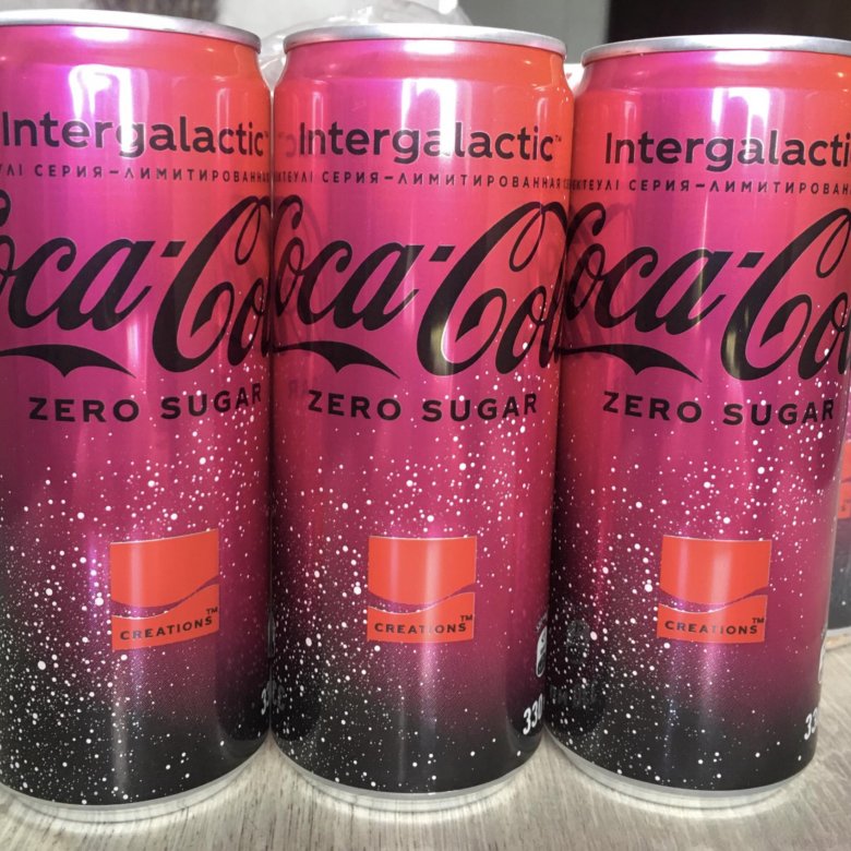 Coca Cola intergalactic zero 0,33 – купить в Москве, цена 120 руб ...
