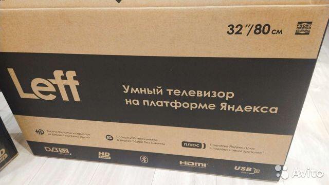 Абсолютно новый Smart 32" телевизор Leff – купить в Барнауле, цена 10 ...