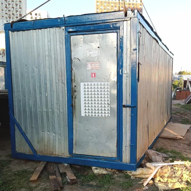 Бытовка вагончик для проживания – купить в Москве, цена 55 000 руб ...