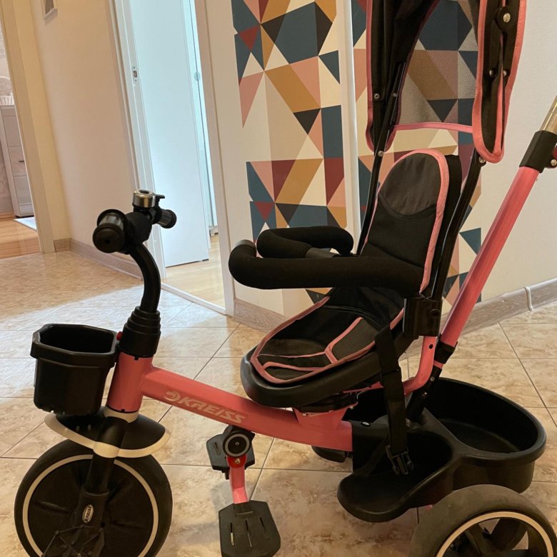 Детский велосипед с ручной – купить в Санкт-Петербурге, цена 2 900 руб ...