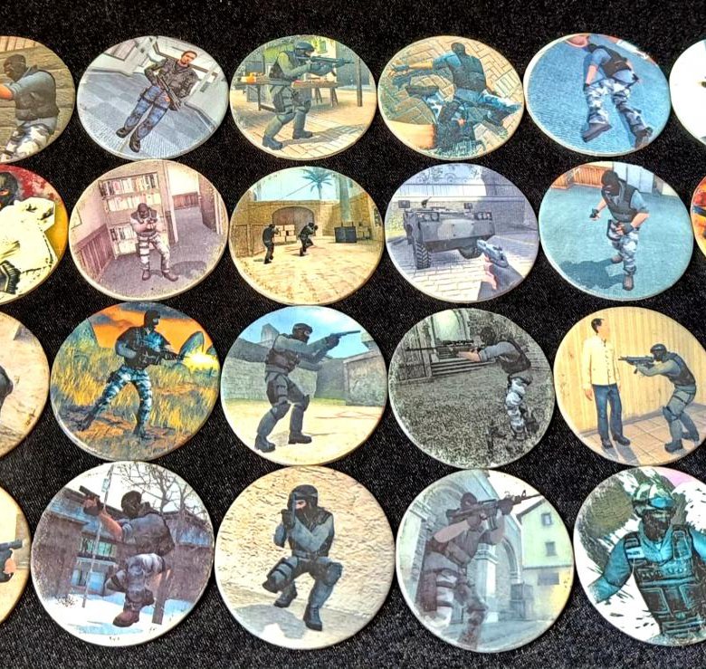 Сотки POG Counter Strike Caps Фишки Тазо Кэпсы – купить в Москве, цена ...