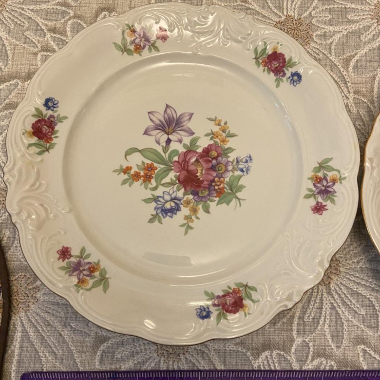 Тарелки фарфор Польша старинные винтаж раритет – купить в Москве, цена ...