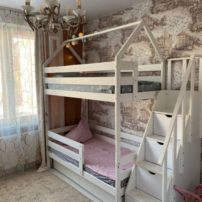 Двухъярусная кровать – купить в Тюмени, цена 37 800 руб., дата ...