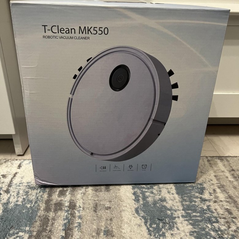 Робот-пылесос T-Clean MK550 – купить в Москве, цена 2 500 руб., продано ...
