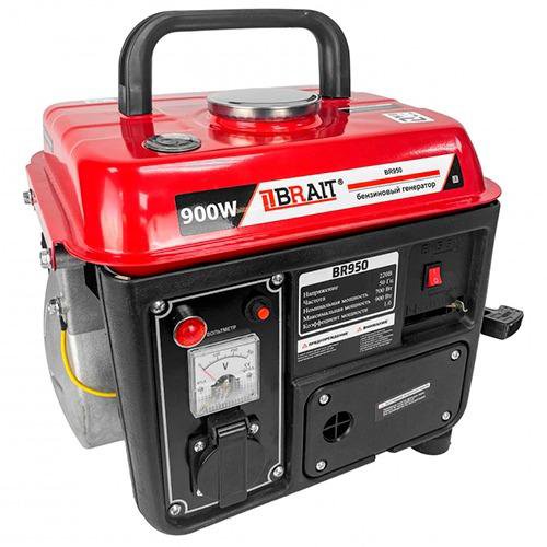 Генератор бензиновый BRAIT BR-950AL (0.9 кВт) – купить в Красноярске, цена 8 500 руб., дата ...