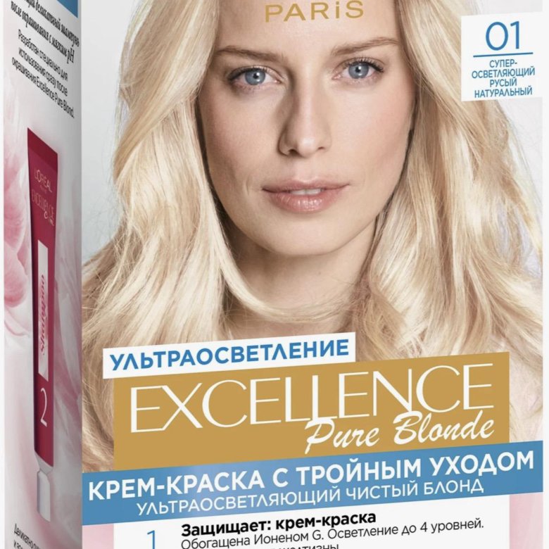L'Oreal Paris Excellence крем-краска 01 – купить в Москве, цена 350 руб ...