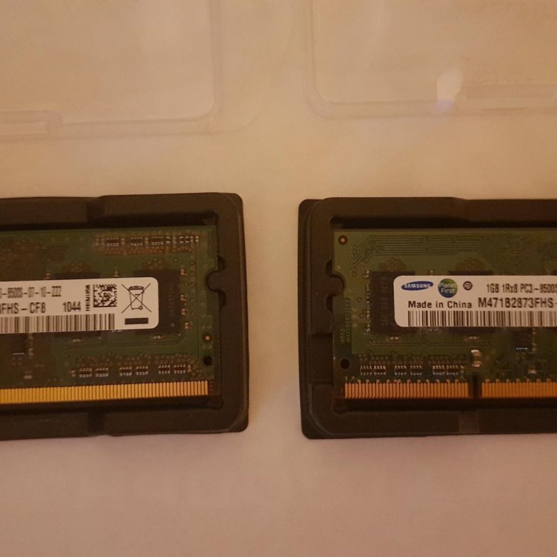 Оперативная память Samsung Sodimm Ddr3 1gb X 2шт купить в Москве