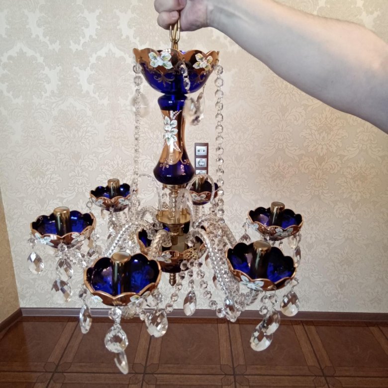 Люстра хрусталь, BOHEMIA, Чехия. – купить в Екатеринбурге, цена 55 000 ...