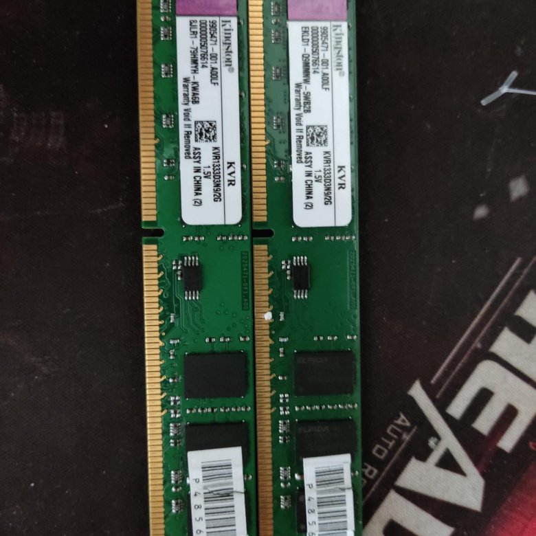 Оперативная память Kingston Ddr3 1333 МГц купить в Якутске цена 650