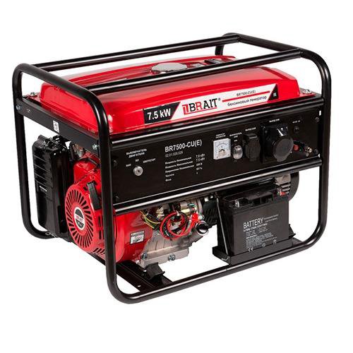 Генератор бензиновый BRAIT BR-7500CU(E) (7.5 кВт) – купить в Красноярске, цена 48 000 руб., дата ...