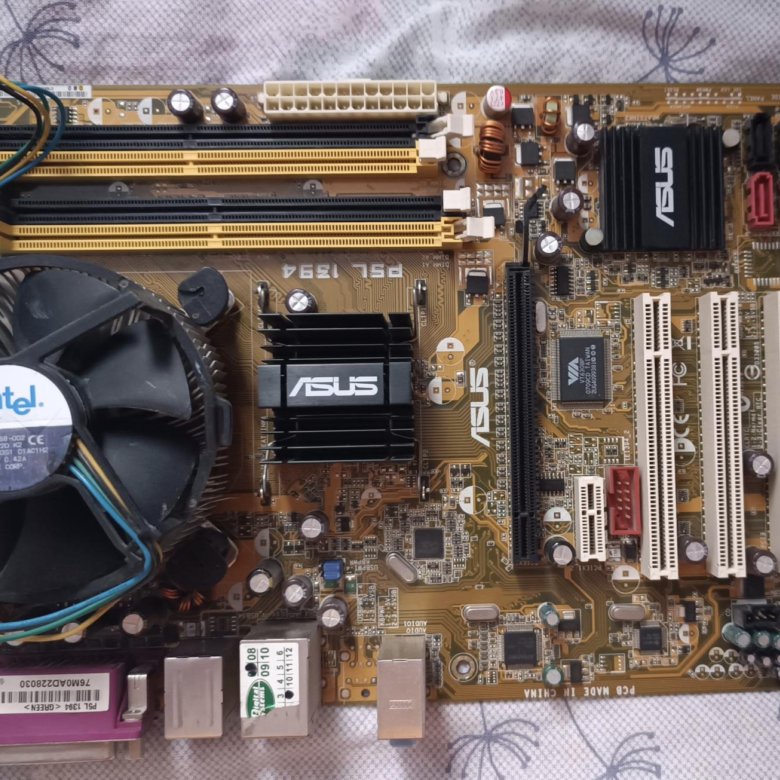 Материнская плата ASUS P5L 1394 – купить в Дегтярске, цена 800 руб ...
