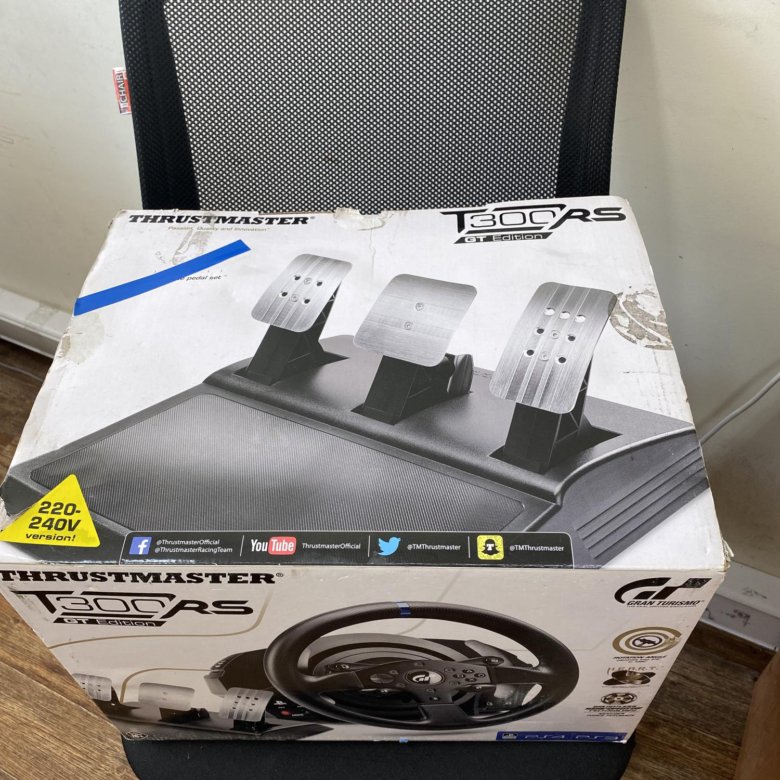 Игровой руль Thrustmaster T300 RS GT Edition – купить в Москве, цена 25 ...