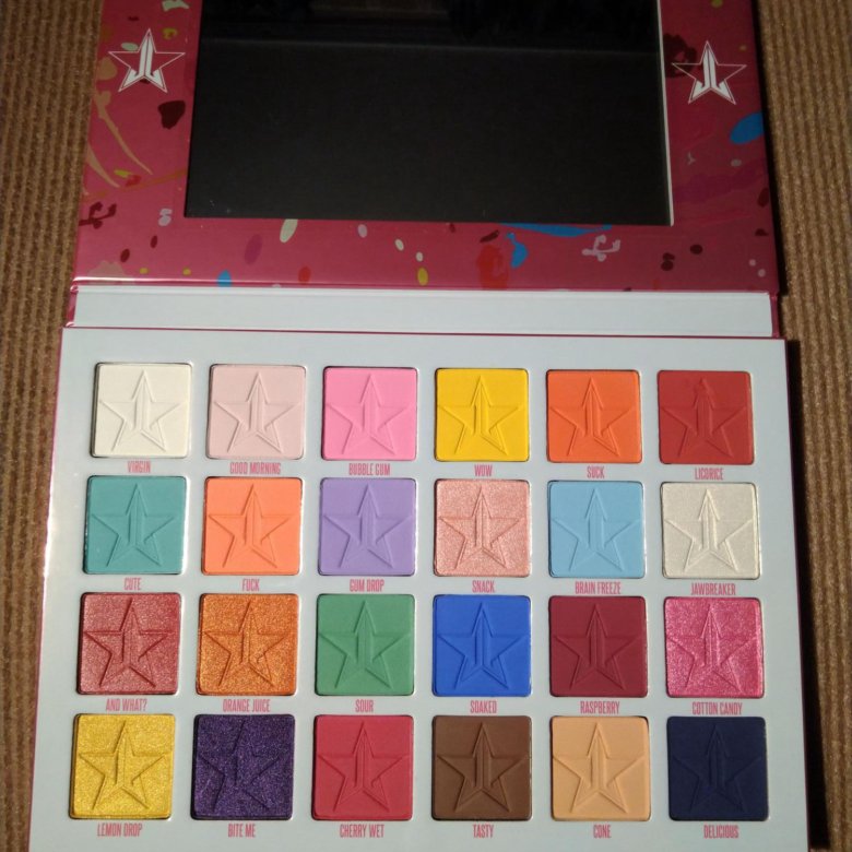 Палетка теней и пигментов Jawbreaker Jeffree Star – купить в Москве ...