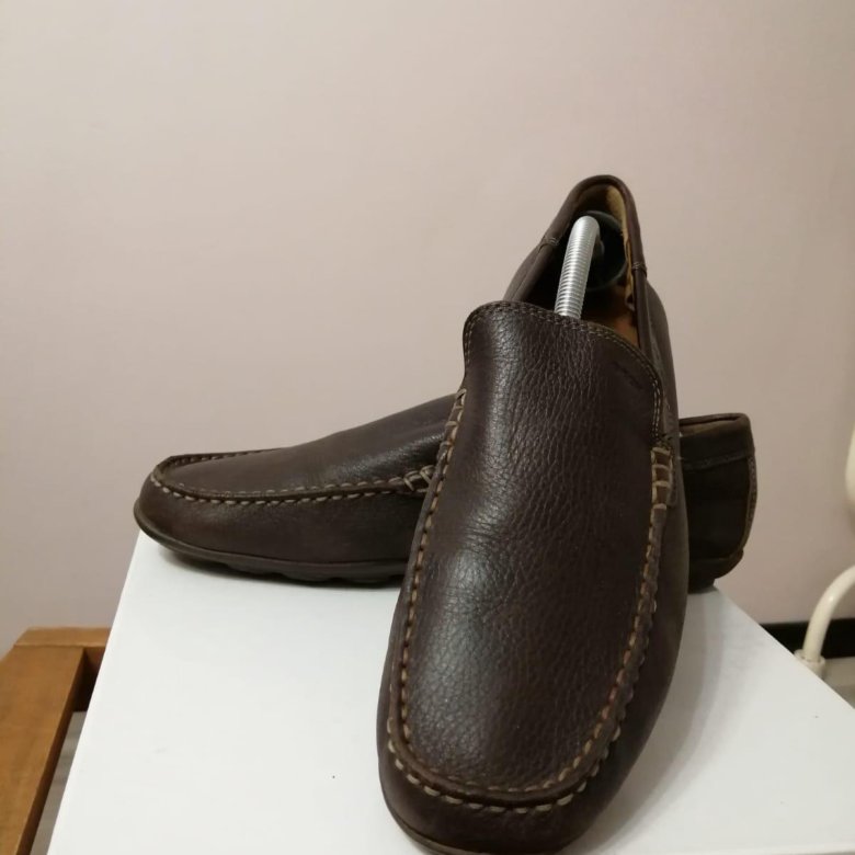 Geox,Италия,кожа,коричневый,44р.,по стель.28,5 см – купить в Москве ...