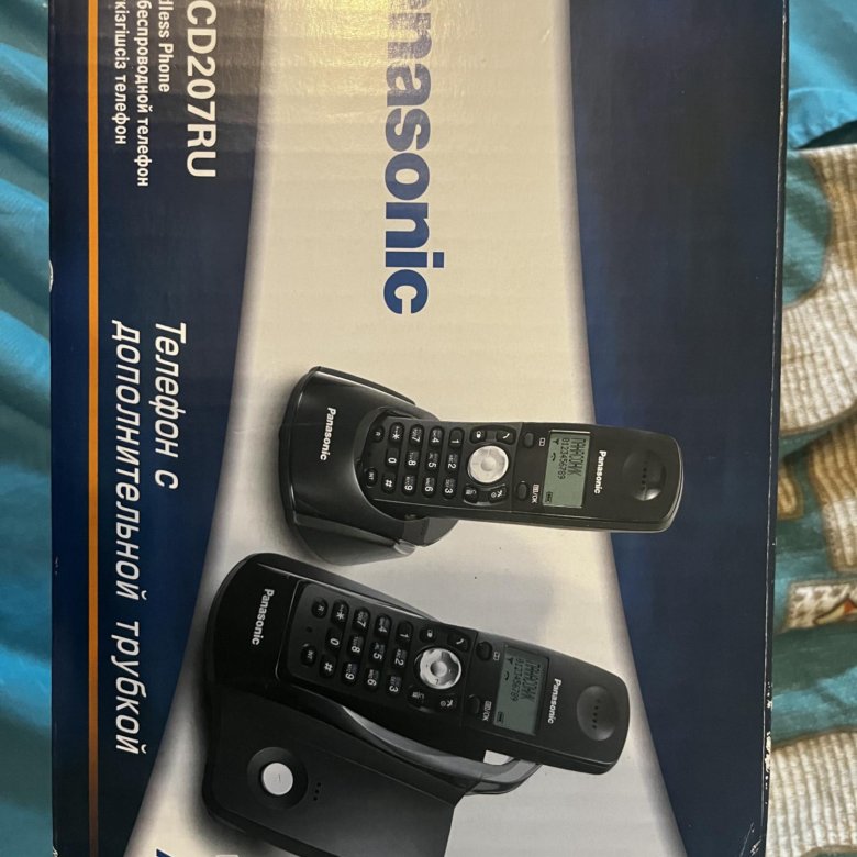 Panasonic радиотелефон беспроводной телефон – купить в Москве, цена 1 ...