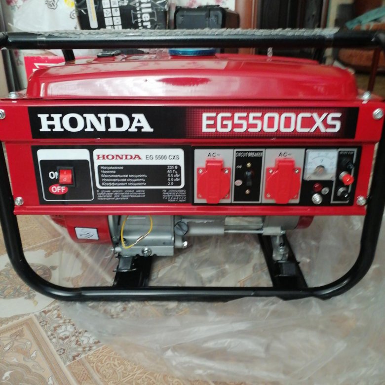 Бензогенератор Honda EG5500CXS – купить в Иваново, цена 35 000 руб ...