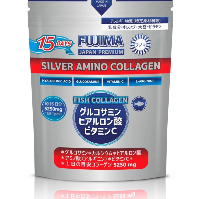 Коллаген Fujima Silver ( на 15 дней, 105 гр ) – купить в Владивостоке ...