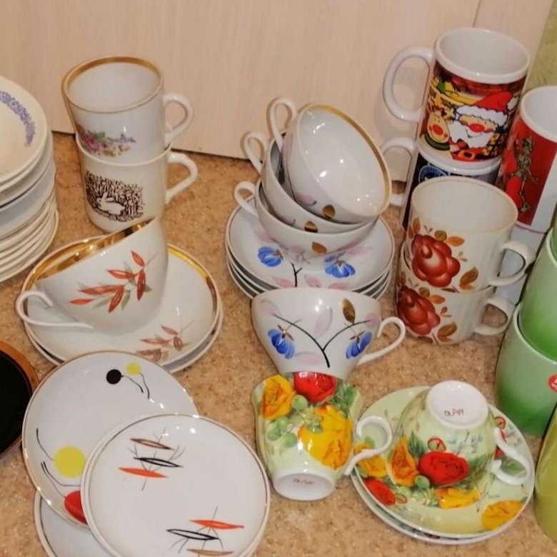 Чашки, тарелки – купить в Пензе, цена 100 руб., дата размещения: 01.07. ...