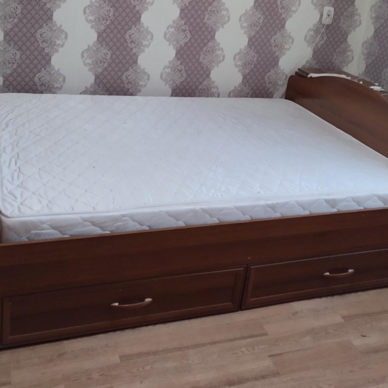 Кровать с матрасом – купить в Новосибирске, цена 6 000 руб., дата ...
