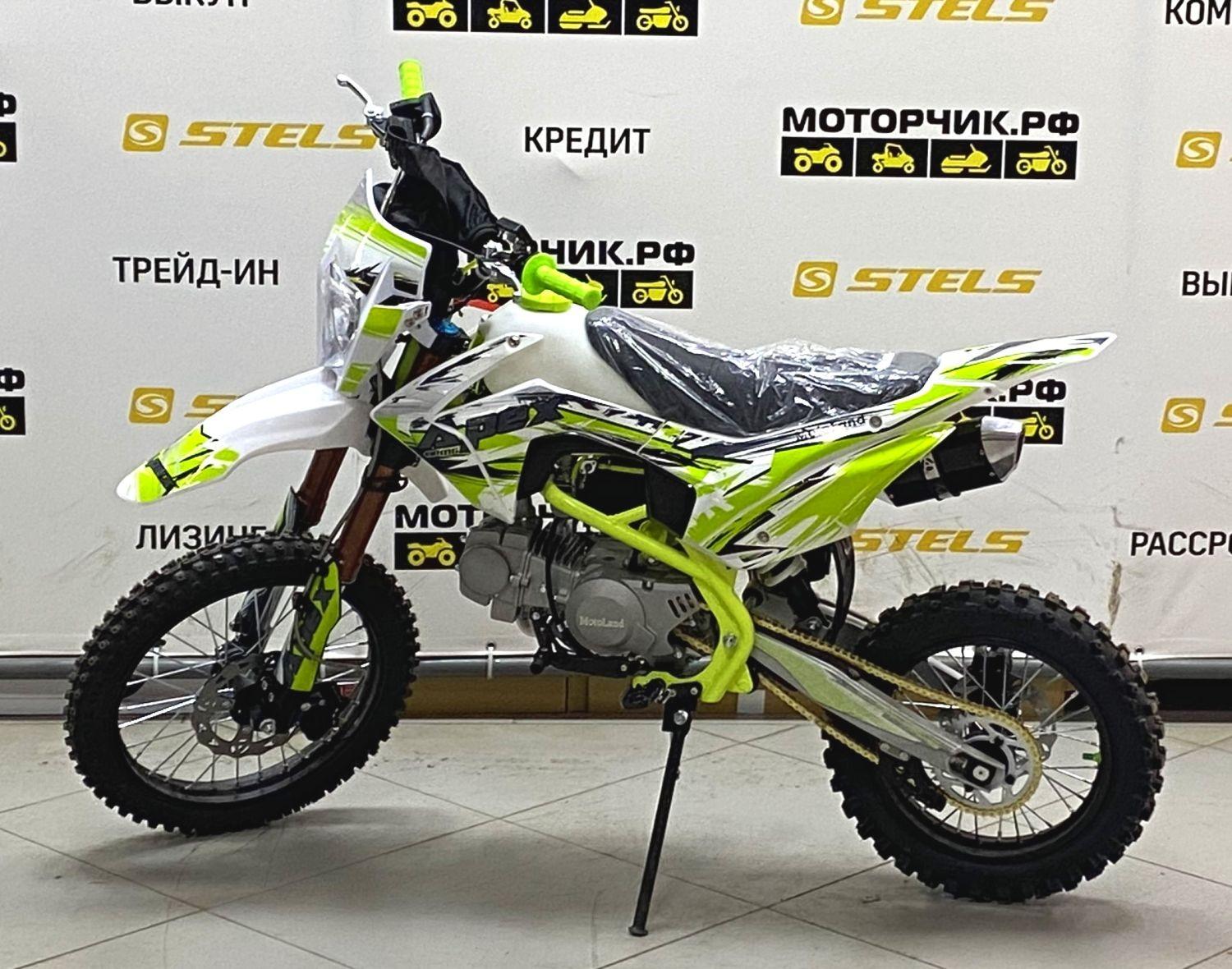 Мотоцикл MotoLand Кросс 125 APEX125 E купить в Москве, цена 111 100 руб ...
